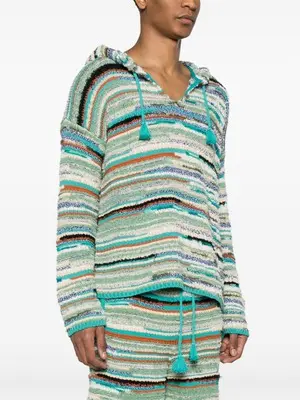 Alanui Madura I Chunky-knit Hoodie