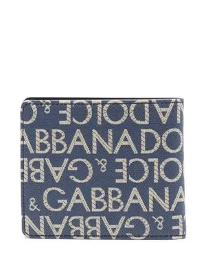 Dolce & Gabbana Jacquard-logo Wallet