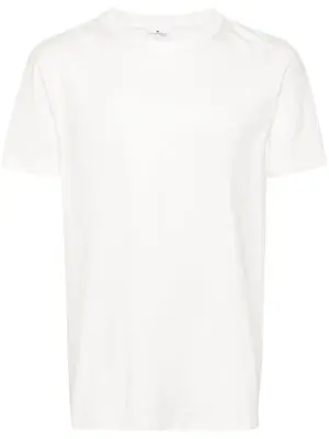 COURREGES Logo-print Cotton T-shirt