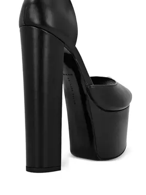 Philipp Plein Platform Leather Sandals