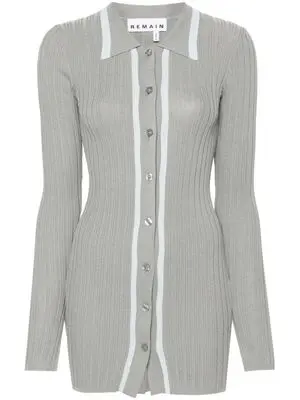Remain Birger Christensen Ribbed-knit Mini Dress