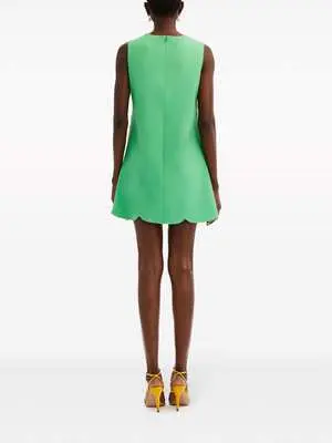 Oscar De La Renta Crystal-embellished Mini Shift Dress
