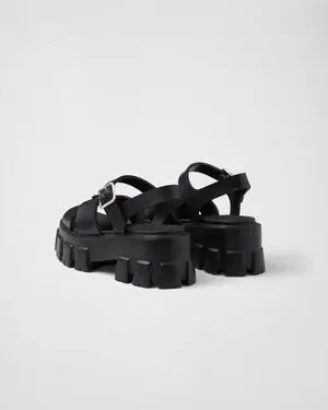 Prada Monolith Rubber Sandals