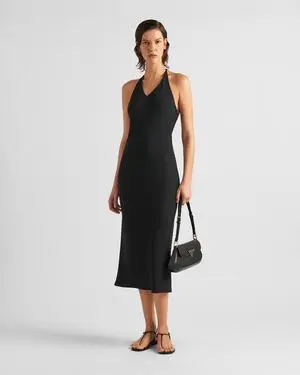Prada Sablé Sheath Dress