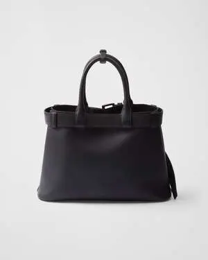 Prada Buckle Leather Handbag
