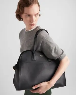 Prada Leather Tote Bag
