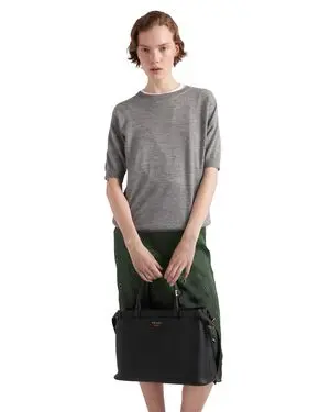 Prada Cashmere Crew-neck Sweater - Grey