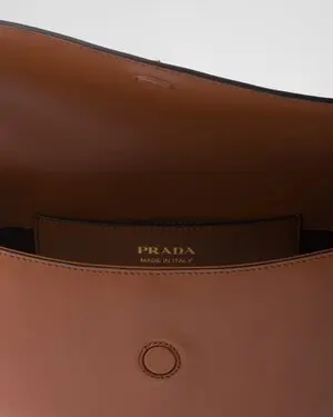 Prada Arqué Leather Shoulder Bag