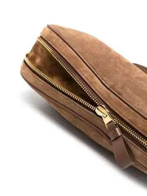 TOM FORD Monarch Medium Shoulder Bag - Brown