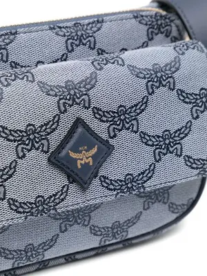 Mcm Small Himmel Lauretos-jacquard Belt Bag