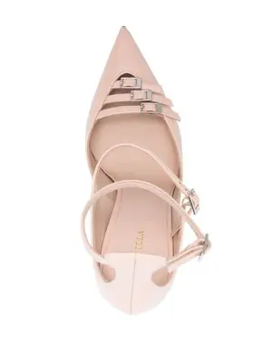 LE SILLA Morgana 120mm Leather Pumps - Pink