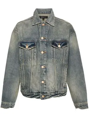 PURPLE BRAND P027 Denim Trucker Jacket