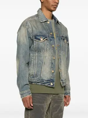 PURPLE BRAND P027 Denim Trucker Jacket