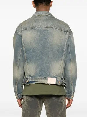 PURPLE BRAND P027 Denim Trucker Jacket