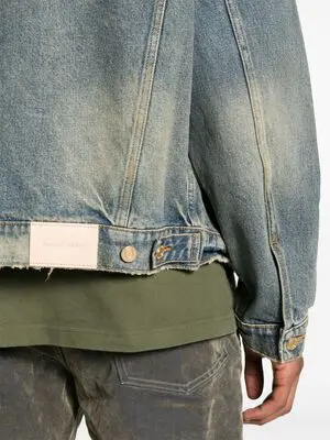 PURPLE BRAND P027 Denim Trucker Jacket