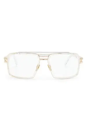 Cazal Gold Tone Eyewear For Women