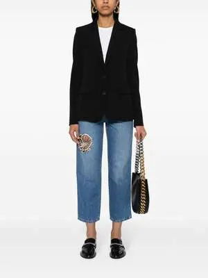 Stella McCartney Single-breasted Blazer - Black
