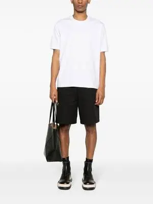 LANVIN Logo-embroidered Cotton T-shirt
