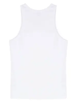 Coperni Logo-embroidered Cotton Top