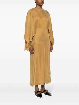 Rodebjer Dreana Twill Maxi Dress - Neutrals