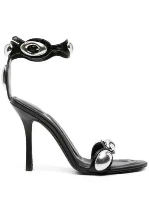 Alexander Wang Dome 105mm Leather Sandals