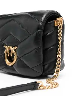 Pinko Baby Love Click Cross Body Bag - Black