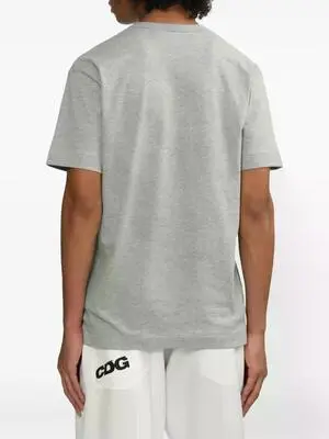 Play Comme Des Garcon Heart-patch T-shirt - Grey