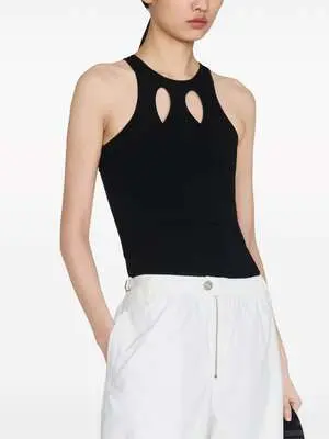 DION LEE Mobius Loop Cut-out Tank Top