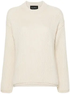 Alanui Ribbed-knit Jumper