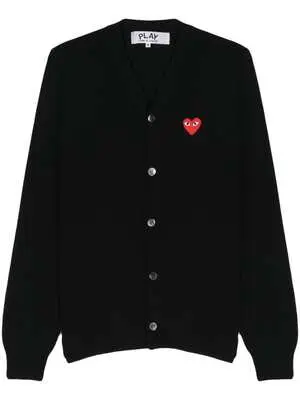 Play Comme Des Garcon Fine Knit Cardigans For Women