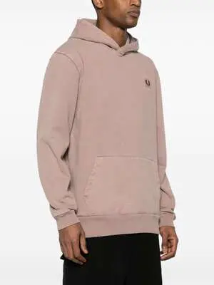 Fred Perry Logo-appliqué Hoodie