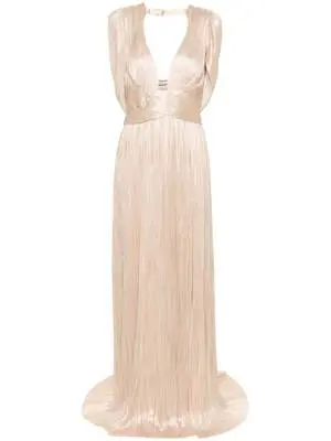 MARIA LUCIA HOHAN Laurel Plissé Gown
