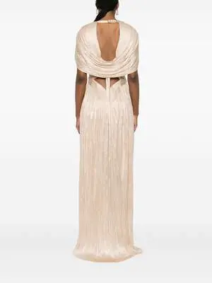 MARIA LUCIA HOHAN Laurel Plissé Gown