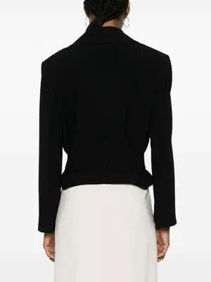 Theory Double-breasted Cropped Jacket