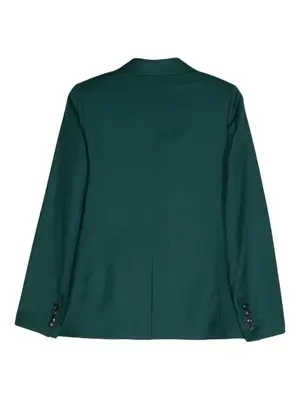 Amiri Wool Crepe Double-breasted Blazer