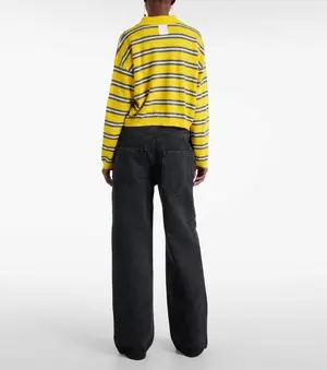 Loewe Striped Wool Polo Sweater