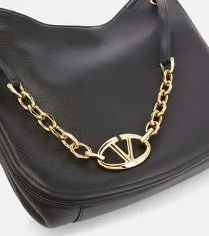 Valentino Garavani Vlogo Moon Medium Leather Tote