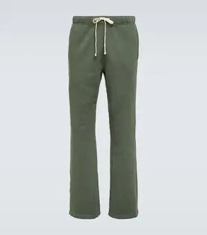 LES TIEN Cotton Fleece Sweatpants - Green