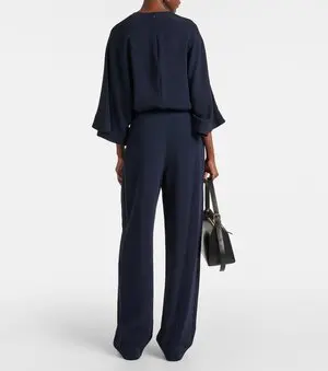 FFORME Larissa High-rise Wide-leg Pants - Blue
