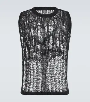 Rick Owens Mohair-blend Top