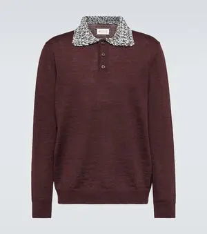 MAISON MARGIELA Wool Polo Sweater