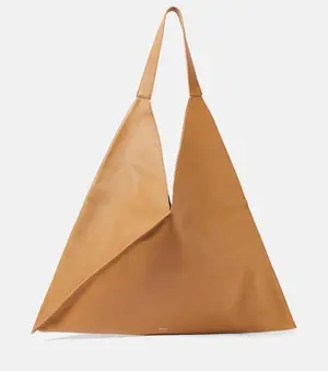 Khaite Sara Leather Tote - Brown