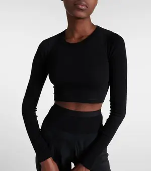 Rick Owens Cotton Crop Top