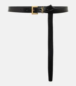 Saint Laurent Cassandre 20 Leather Belt