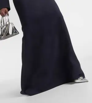 Valentino Garavani High-rise Maxi Skirt - Blue