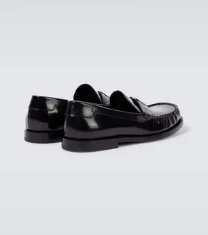 Dolce & Gabbana Dg Polished Leather Loafers