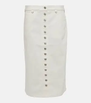 Courreges Button Detailed Skirts
