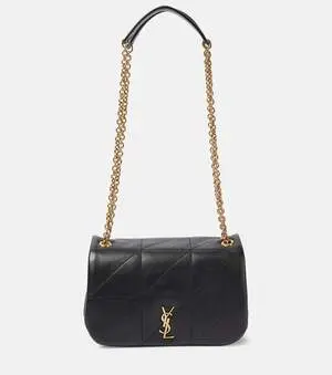 Saint Laurent Jamie 4.3 Leather Shoulder Bag - Black