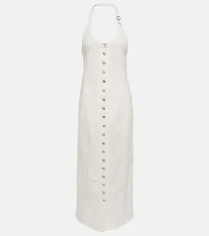 COURREGES Courrèges Multiflex Denim Midi Dress