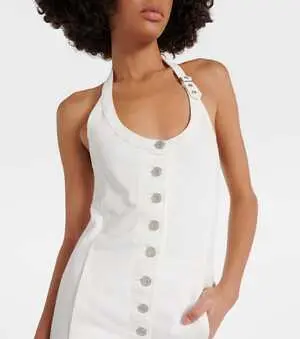 COURREGES Courrèges Multiflex Denim Midi Dress